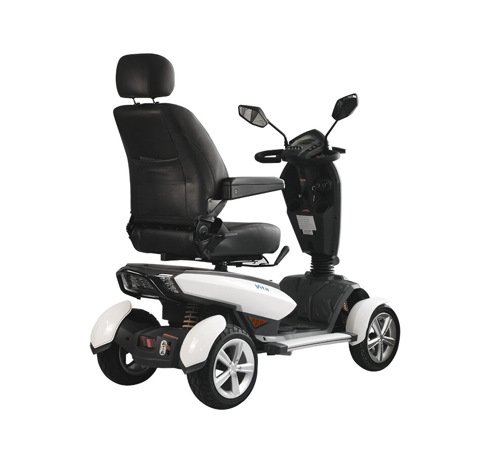 Heartway Vita S12 Mobility Scooter - Matte Blue - Mobility Centre